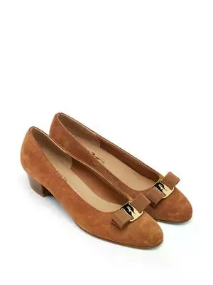 FERRAGAMO Vara Bow Flat Pumps