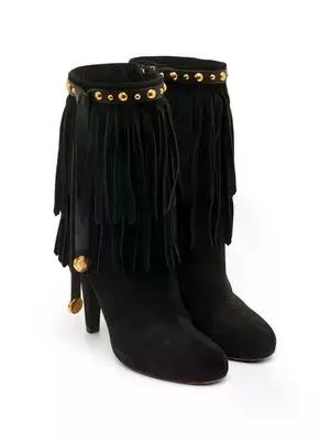 Gucci Studded Fringe Boots