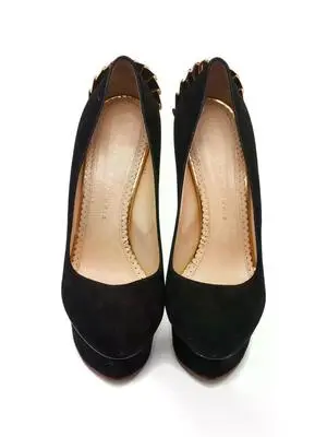 CHARLOTTE OLYMPIA Dolly Tassel Platform Pumps