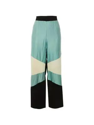 Maje Crepe Wide-leg Trousers
