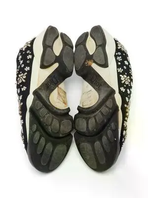 Dior Fusion Crystal Embellished Sneakers - Black