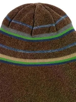 MAISON MARGIELA Striped Beanie Hat