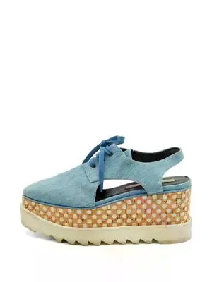 Stella McCartney Elyse Cut-out Sneakers - Blue