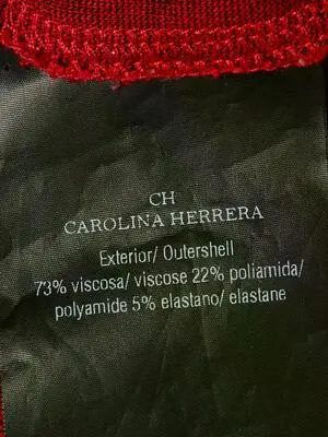 Carolina Herrera Jersey Mini Dress