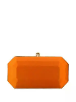 Tyler Ellis Small Perry Clutch Bag - Orange