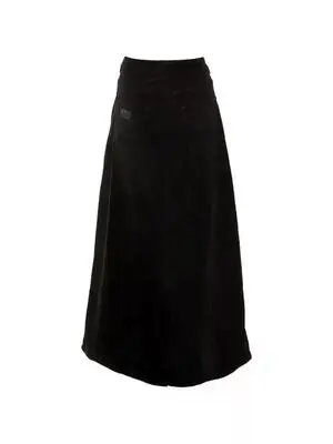 GANNI Corduroy A-line Maxi Skirt