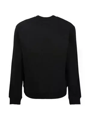 AMI Paris De Coeur Crewneck Sweatshirt - Black