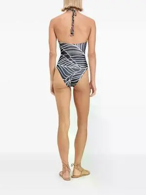 Devon Windsor Devon Amal Cutout Halterneck Swimsuit