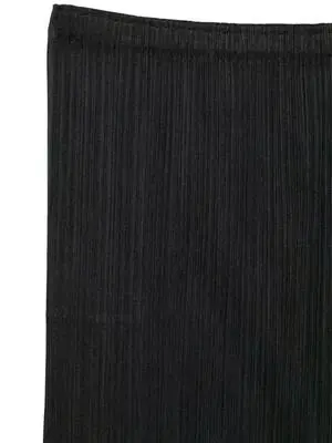 Issey Miyake Plissé Effect Midi Skirt