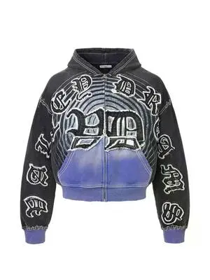 VALE FOREVER Hypnotiq Zip-up Hoodie - Grey