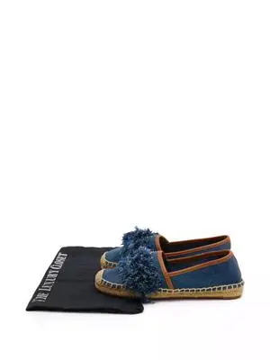 Tory Burch Shaw Fringe Espadrille Ballet Flats
