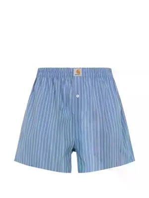 Carhartt Work In Progress Striped Cotton Boxer Shorts