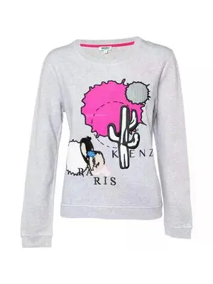 Kenzo Cactus Appliqué Sweatshirt
