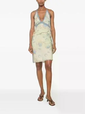 SIR. Cecile Floral-print Mini Skirt