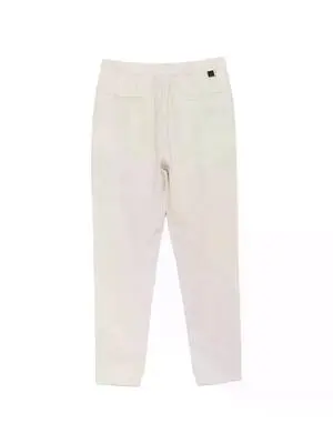 LOW BRAND Beige Linen Trousers