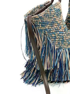 Zimmermann Woven Tote Bag With Fringe Trim