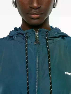 Patrizia Pepe Logo-print Hooded Jacket