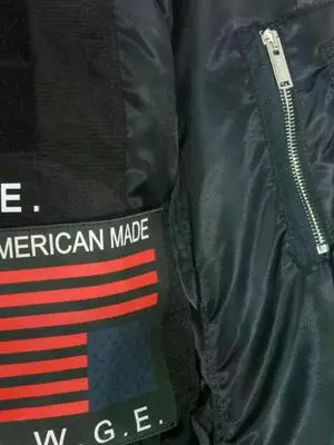 AWGE Logo-print Patch Detail Jacket