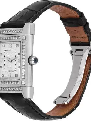 JAEGER-LECOULTRE Reverso Diamond Bezel Watch