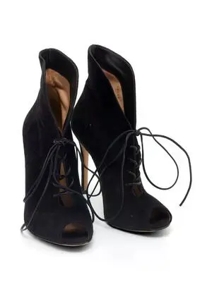 GIANVITO ROSSI Jane Heeled Ankle Boots