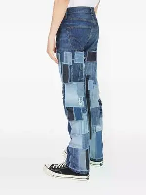 DRX FARMAXY FOR LN-CC Patchwork Construction Jeans