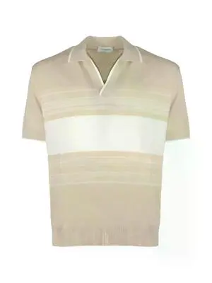 PAOLO PECORA Striped Cotton T-shirt