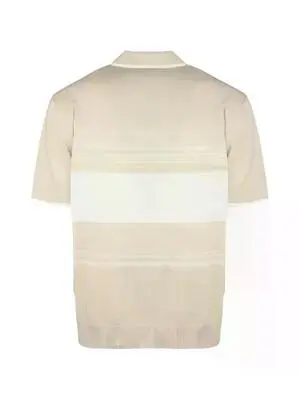 PAOLO PECORA Striped Cotton T-shirt