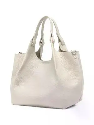 GIANNI CHIARINI Medium Pebble-texture Tote Bag