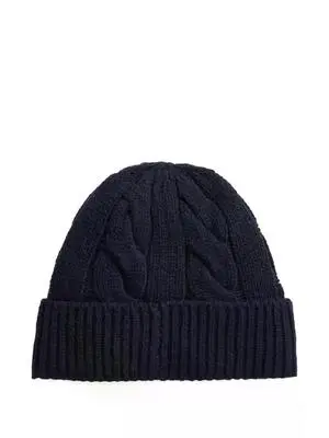 Polo Ralph Lauren Polo Bear Cable-knit Beanie - Blue