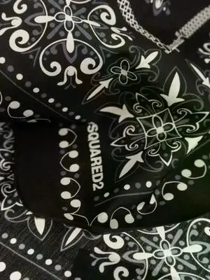 Dsquared2 Baroque-print Scarf