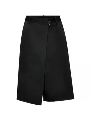 MAISON MARGIELA Raw Hem Wrap Shorts