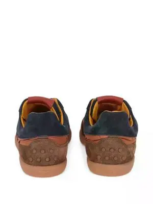 TOD'S Gommino Detail Suede Panelled Sneakers