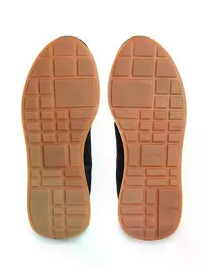 Calvin Klein Print Panelled Low-top Sneakers