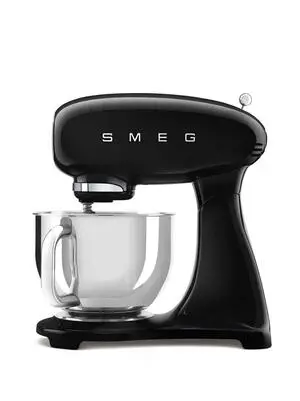 SMEG Logo-plaque Stand Mixer - Black
