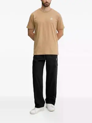 Adidas Logo-embroidered Ripstop Cargo Pants - Black