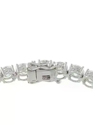 LB EXCLUSIVE 13.34 Carat Diamond Tennis Bracelet In Platinum