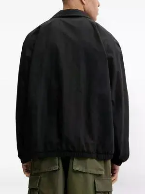 Adidas Logo-print High-neck Windbreaker