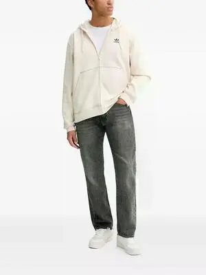 Adidas Contrast Stitch Zip-up Hoodie