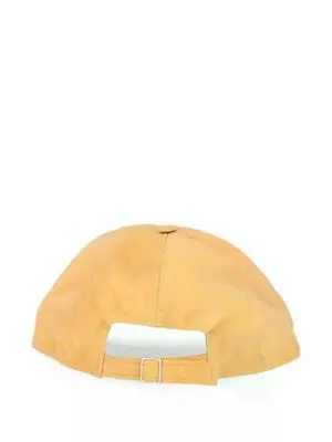 Isaia Leather Baseball Cap