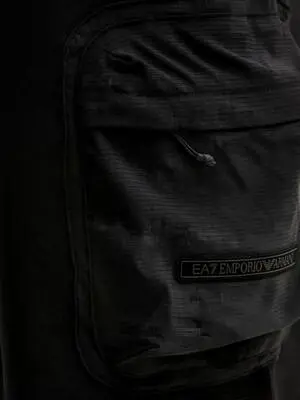 EA7 Logo-patch Bermuda Shorts