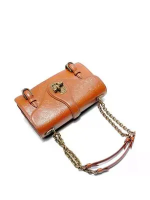 Bottega Veneta 2016-2017 Butterfly-embossed Shoulder Bag