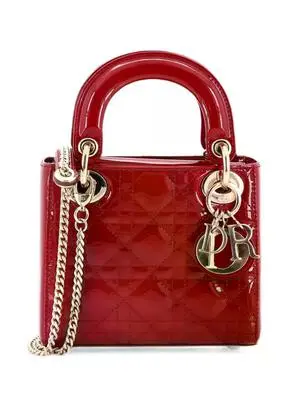 Dior Lady Chain Bag - Red