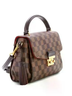 LOUIS VUITTON Croisette Handbag Damier - Brown