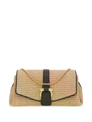 FERRAGAMO Mia Crossbody Bag - Brown