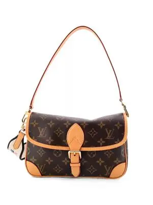 LOUIS VUITTON Monogram Canvas Diane Nm Handbag - Brown