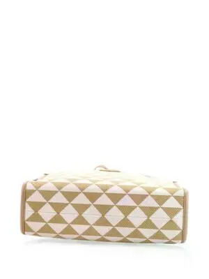 Prada Jacquard Small Tote Bag
