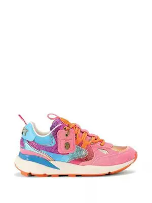 Kurt Geiger Ombre Metallic Runner Sneakers - Pink