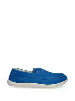 Fly London Suede Lace-up Loafers - Blue