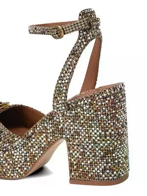 Kurt Geiger Chelsea Crystal-embellished Platform Sandals