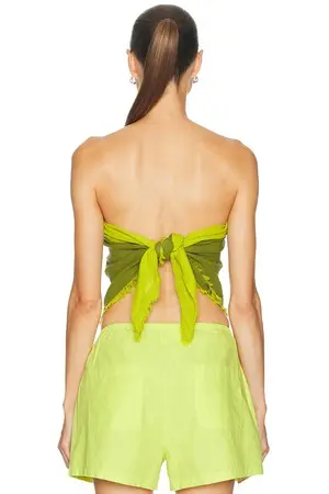 Staud Sonya Top In Green